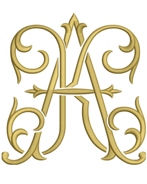 Monogram Couture AK for Embroidery – Shuler Studio