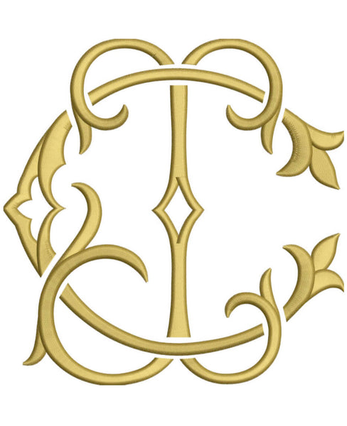 Monogram Couture CJ for Embroidery – Shuler Studio