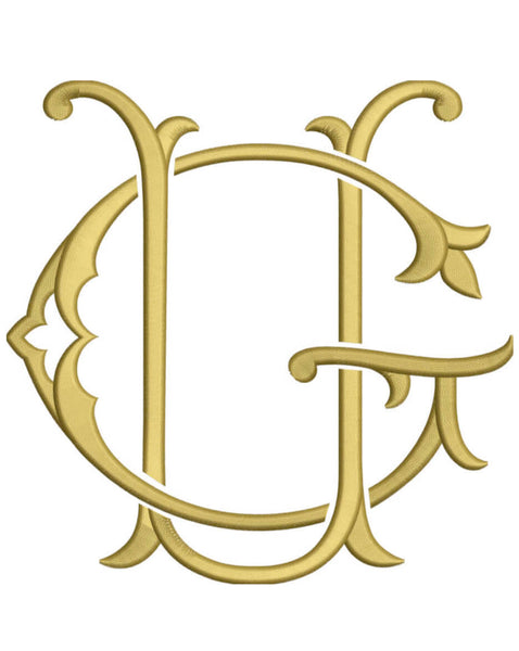 Monogram Couture GU for Embroidery – Shuler Studio