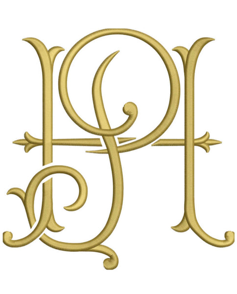 Monogram Couture HP for Embroidery – Shuler Studio