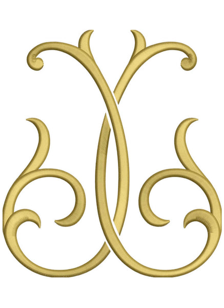 Monogram Couture JJ for Embroidery – Shuler Studio