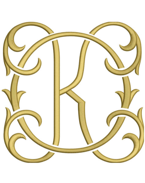 Monogram Couture KO for Embroidery – Shuler Studio