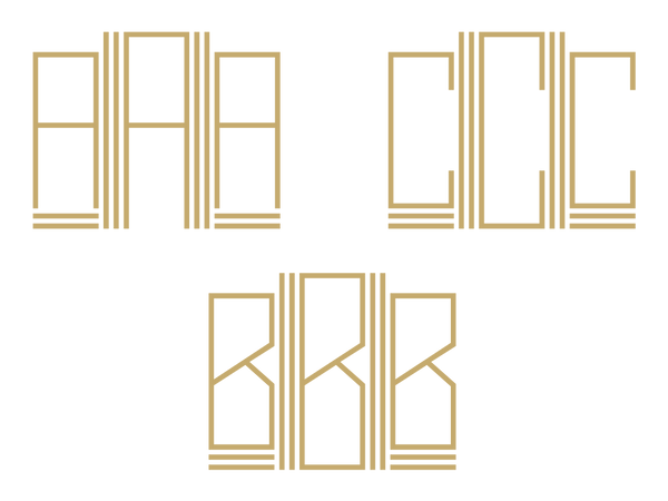 Monogram Edge Font for Print – Shuler Studio