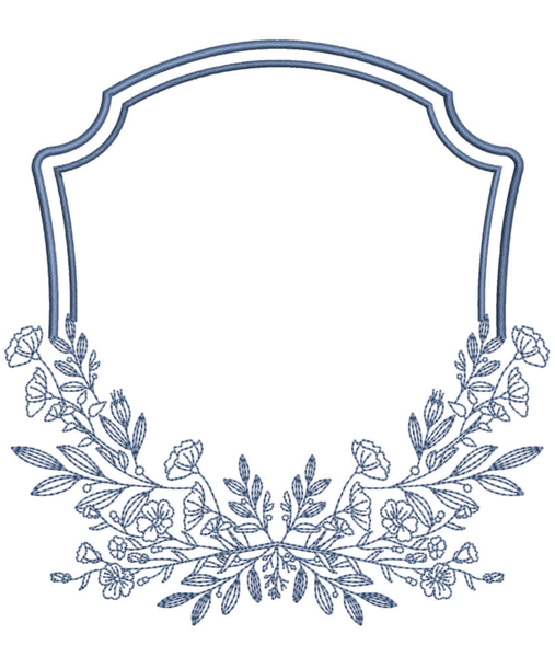 Carolina Crest for Embroidery – Shuler Studio