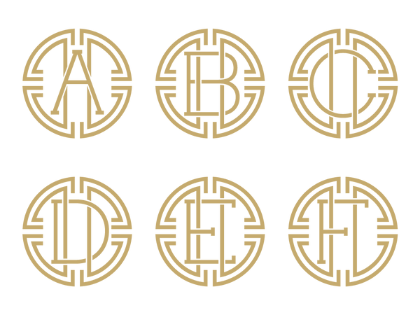 Single Medallion SVG Files – Shuler Studio